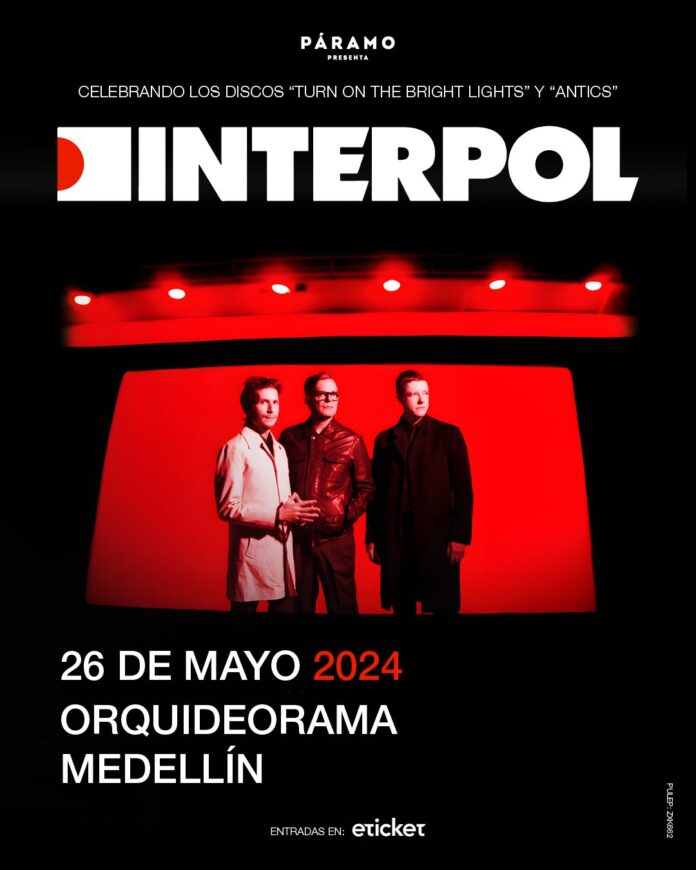 Interpol em Medellín - Colombia - Cultura em peso – Since 2005 ...